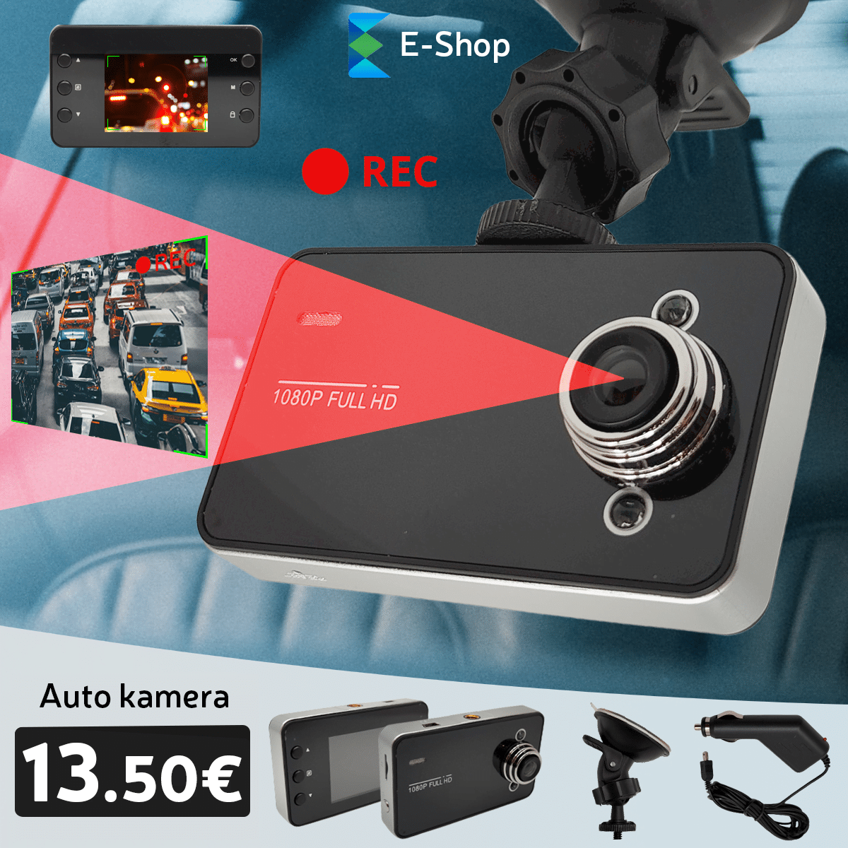 Full Hd Auto Kamera - E-SHOP HRVATSKA