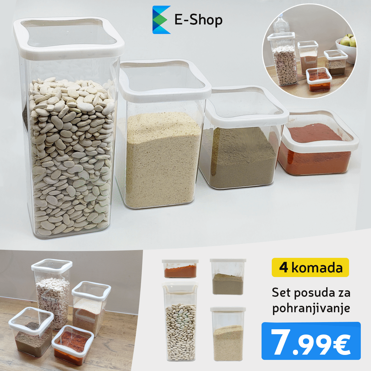 Set Posuda Za Hranu - E-SHOP HRVATSKA