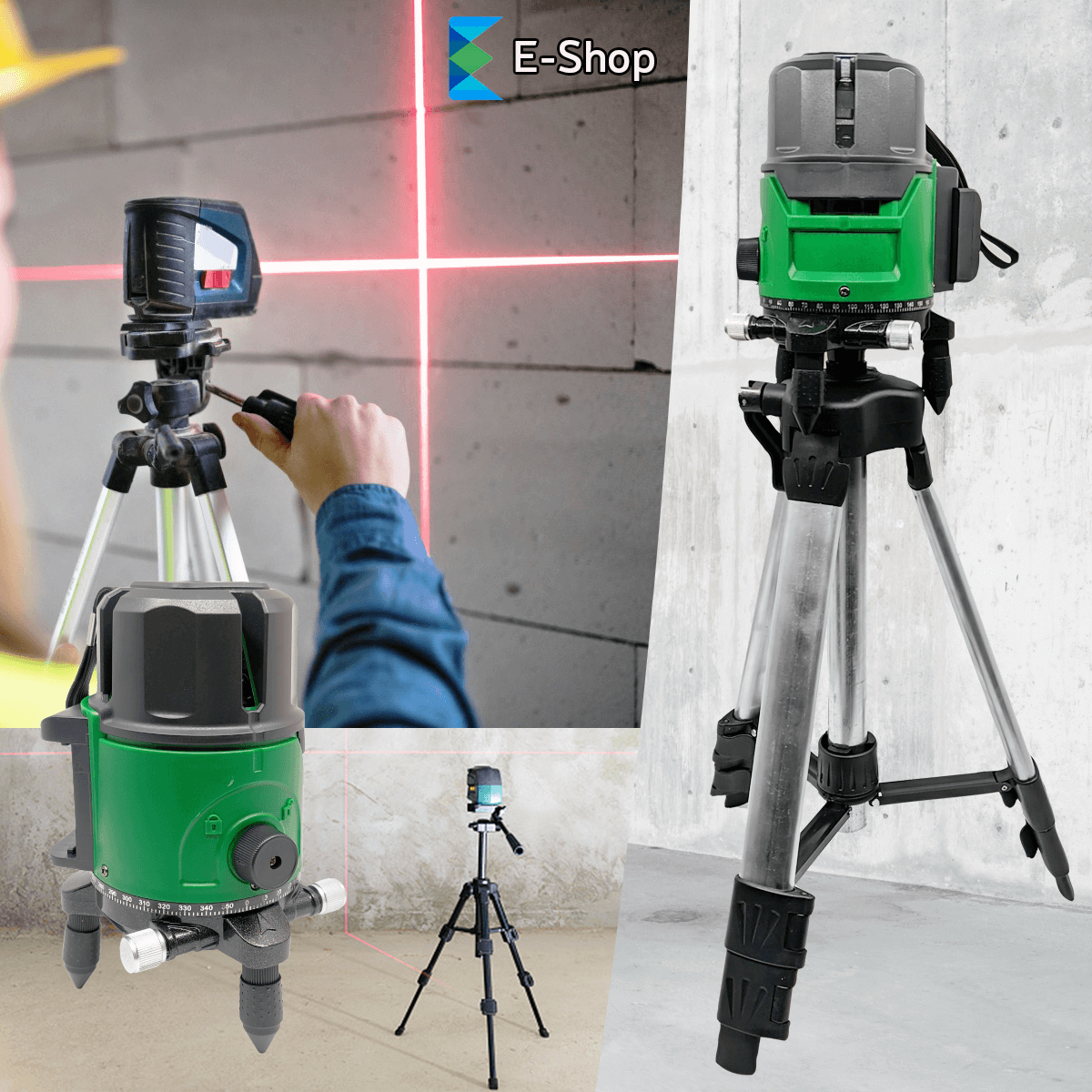 Laserski Nivelir Sa Stalkom - E-SHOP HRVATSKA