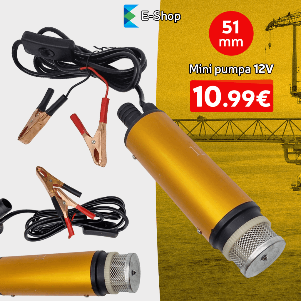 Mini Pumpa 12V - E-SHOP HRVATSKA