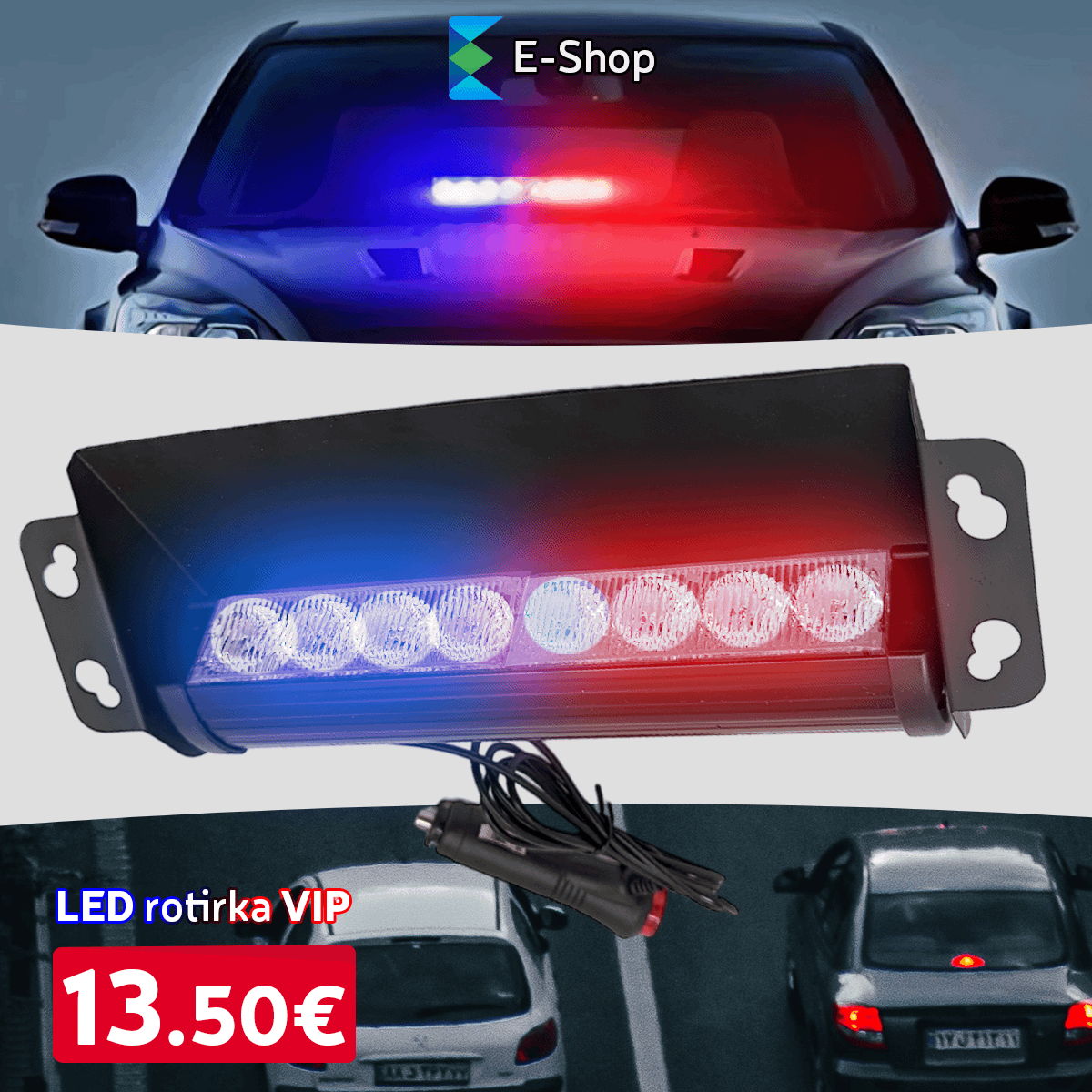 Vip Pratnja- Led Rotirka - E-SHOP HRVATSKA