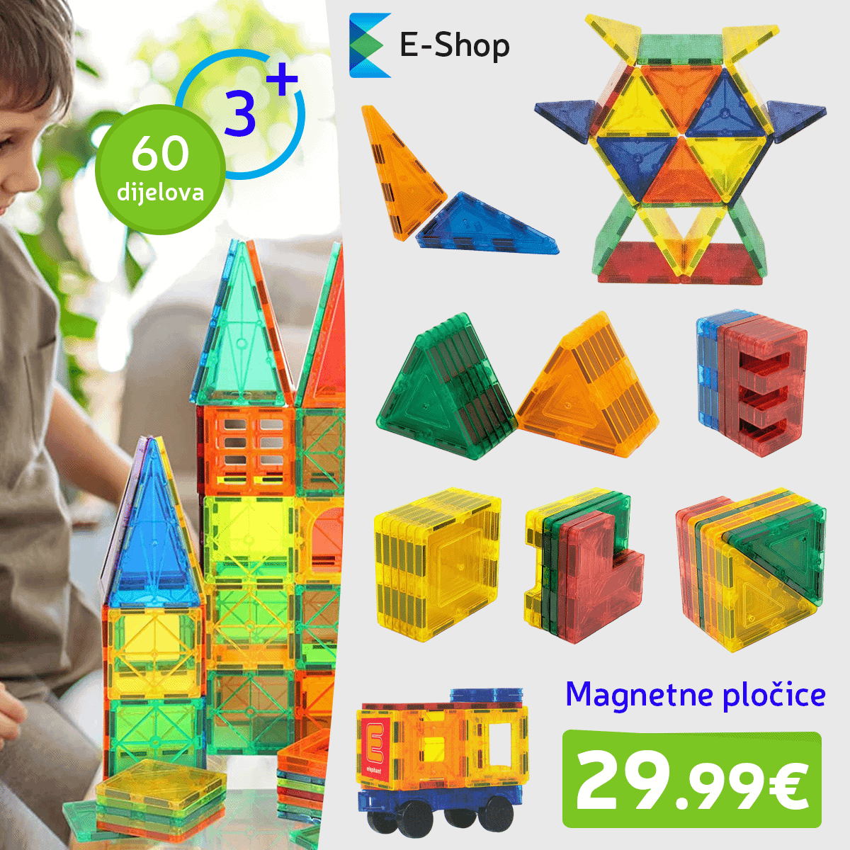 Magnetne Pločice Za Djecu - E-SHOP HRVATSKA