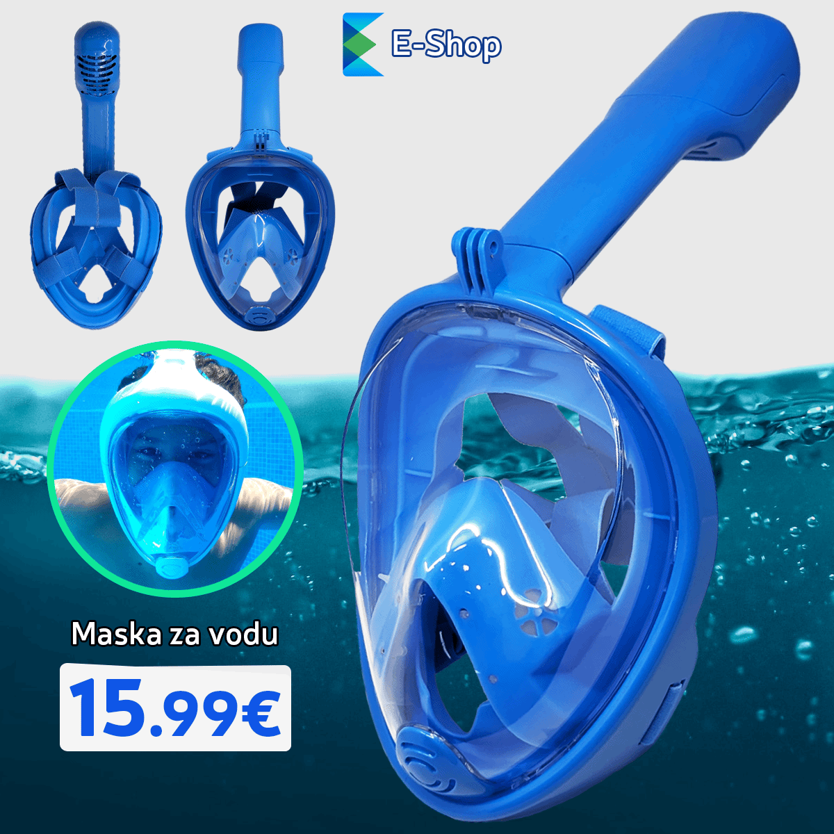 Maska Za Vodu - E-SHOP HRVATSKA