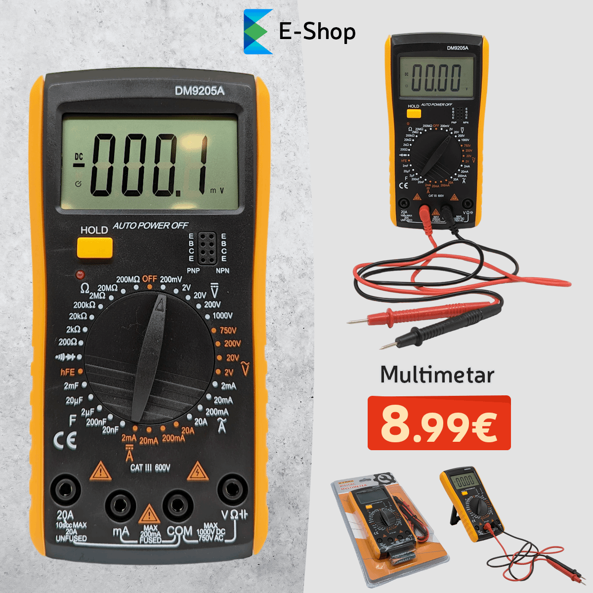 Digitalni Multimetar - E-SHOP HRVATSKA