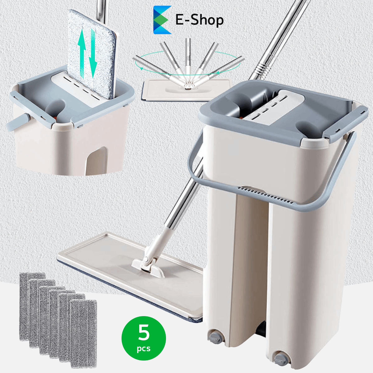 Maxi Mop Krpe- 5 Komada - E-SHOP HRVATSKA