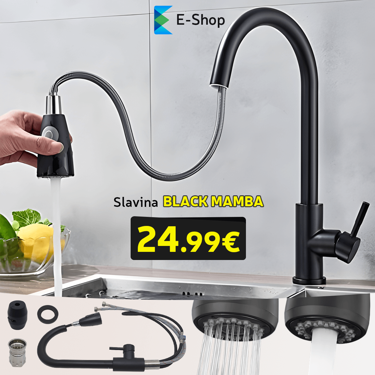 Slavina "Black Mamba" - E-SHOP HRVATSKA