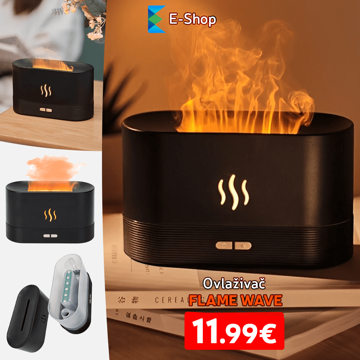 Flame Wave Difuzor - E-SHOP HRVATSKA