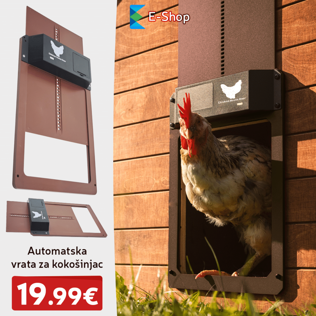 Automatska Vrata Za Kokošinjac - E-SHOP HRVATSKA